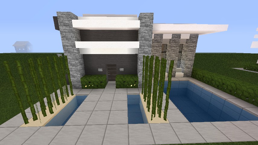 Modern House 15x15 Minecraft Map