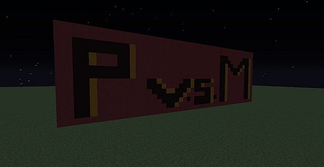 P vs M 1.0 Minecraft Map