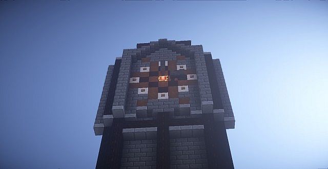Medieval Clock Tower Minecraft Map