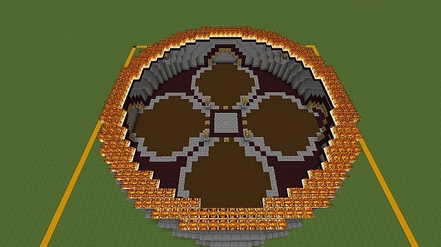 Simple Medium Sized Spawn Idea Minecraft Map
