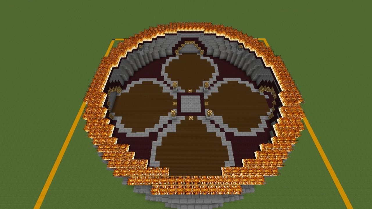 Simple Medium Sized Spawn Idea Minecraft Map