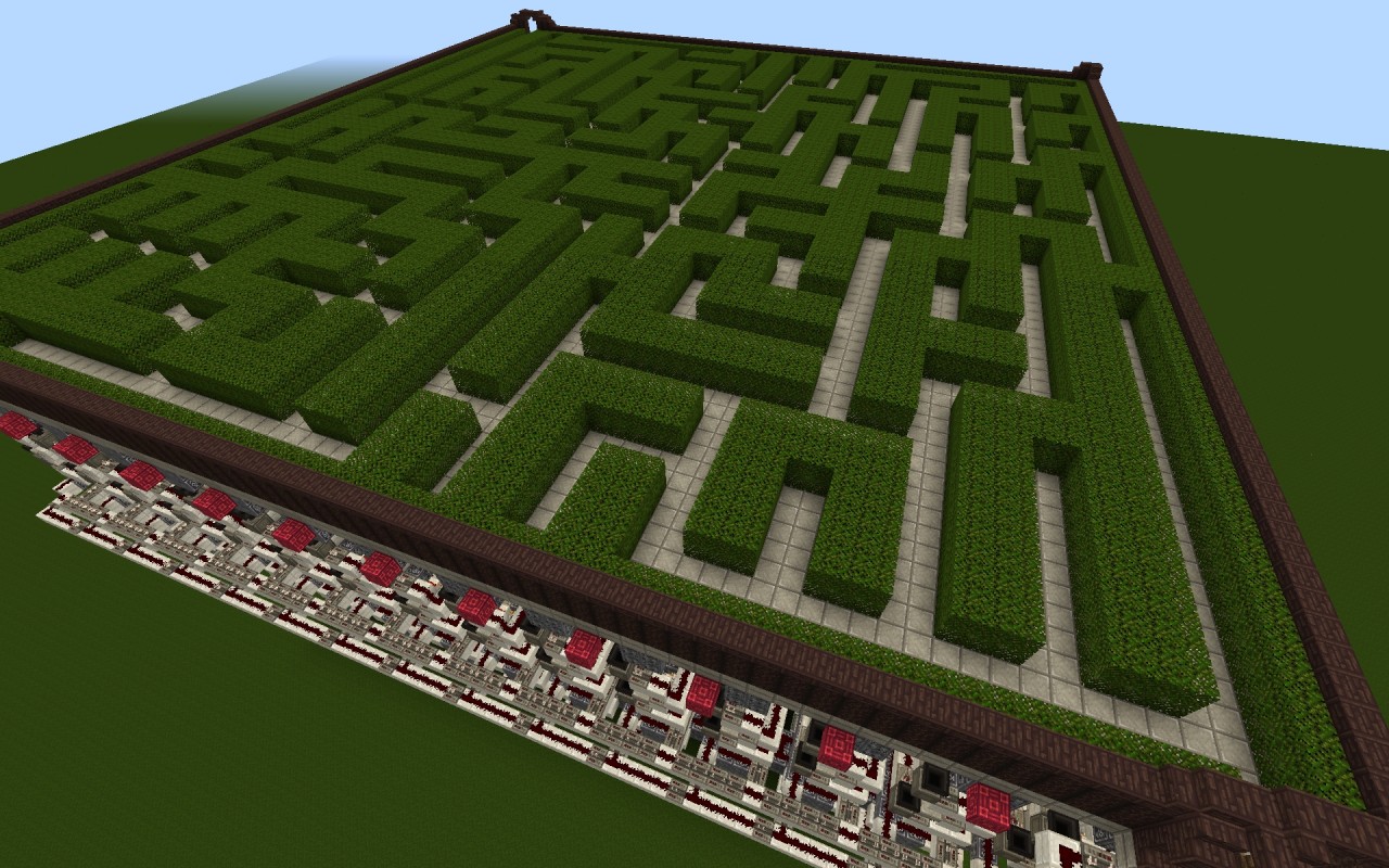 Redstone Maze Genorator v2 Minecraft Map