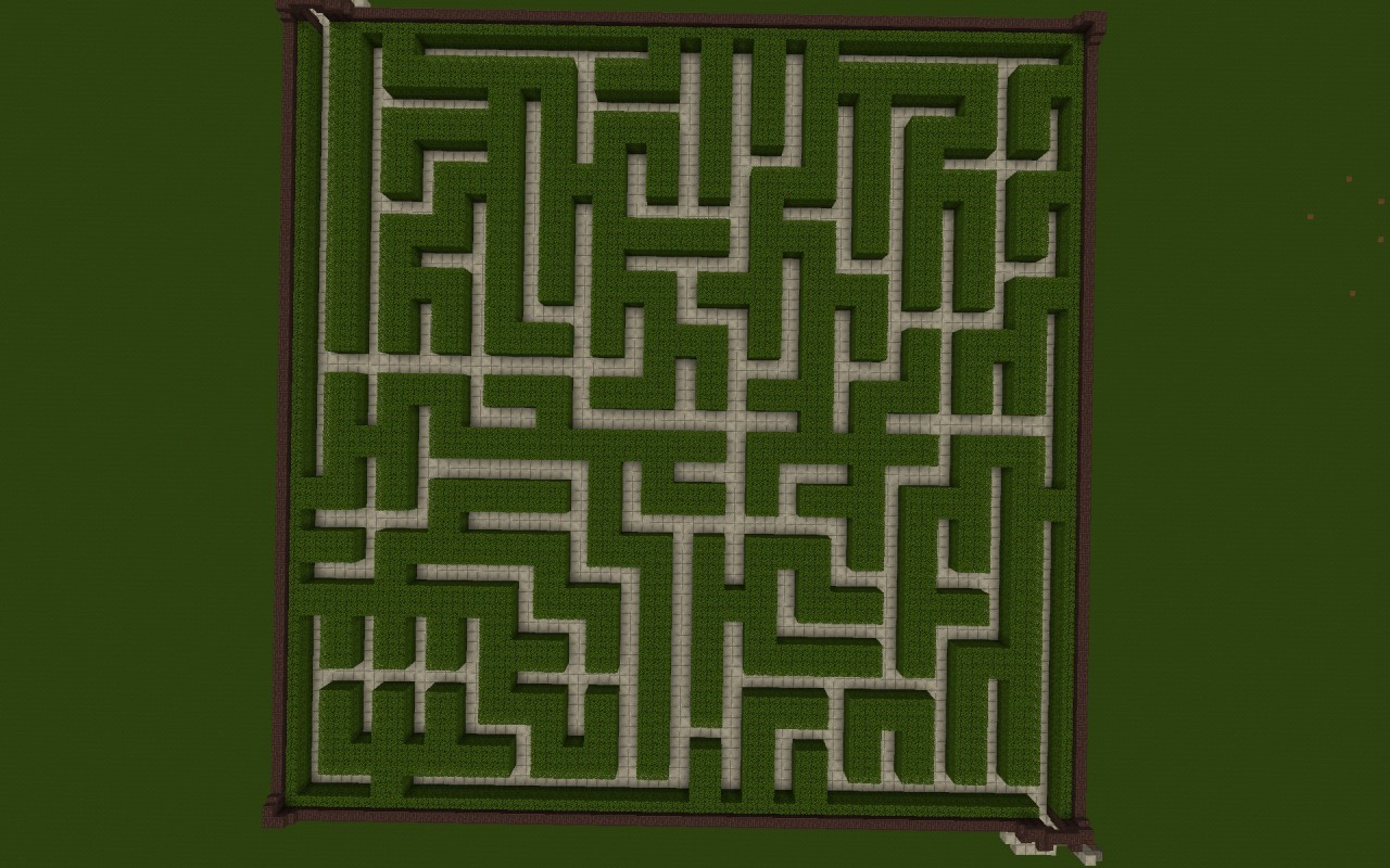 Redstone Maze Genorator v2 Minecraft Map