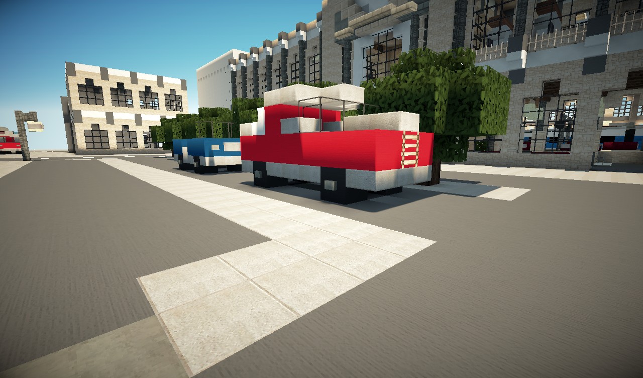 Urban vehicle pack Minecraft Map