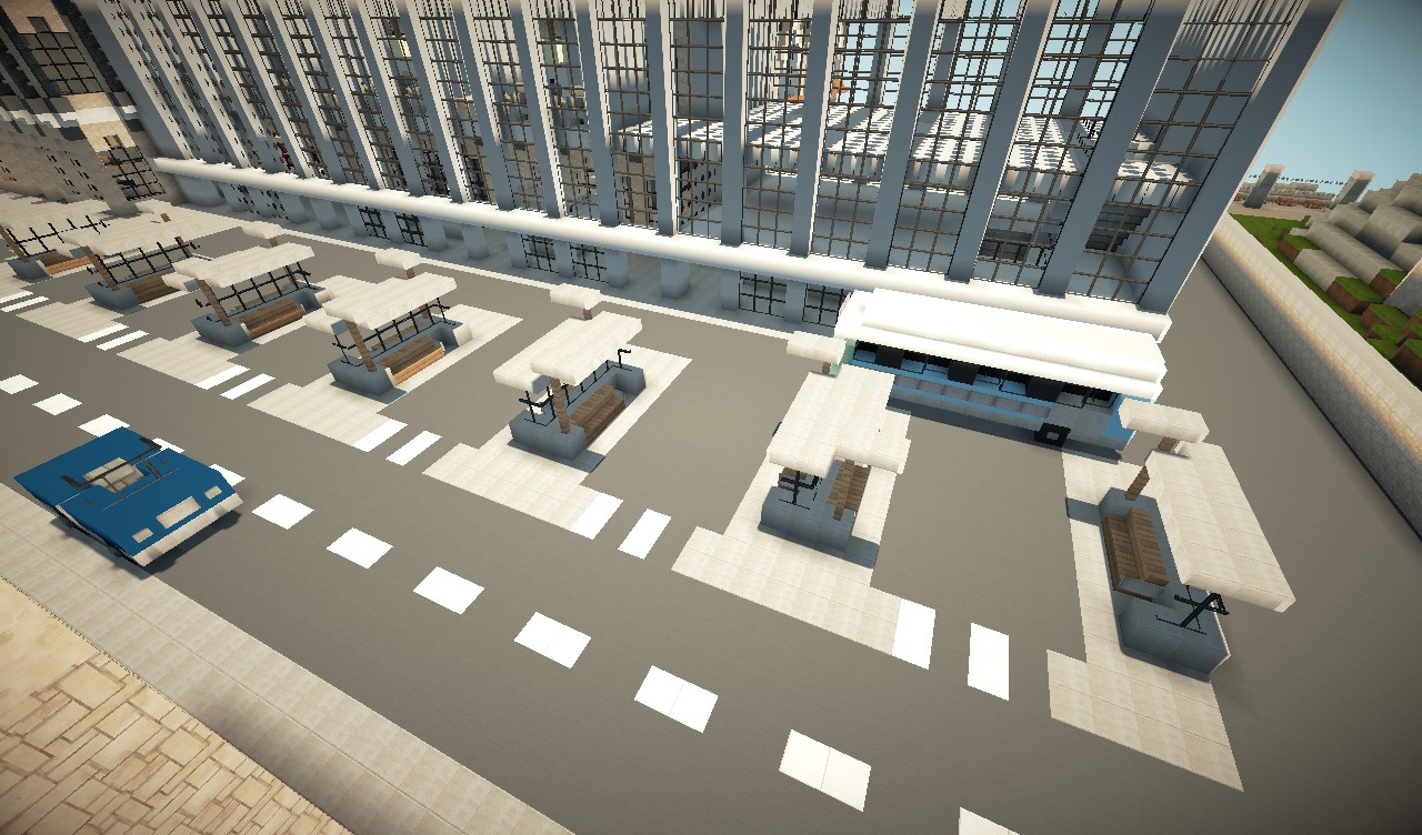 Urban vehicle pack Minecraft Map
