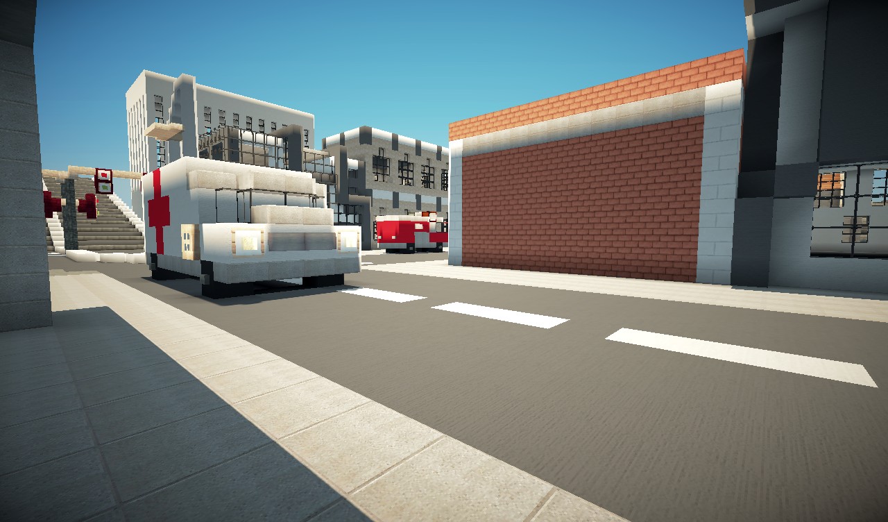 Urban vehicle pack Minecraft Map