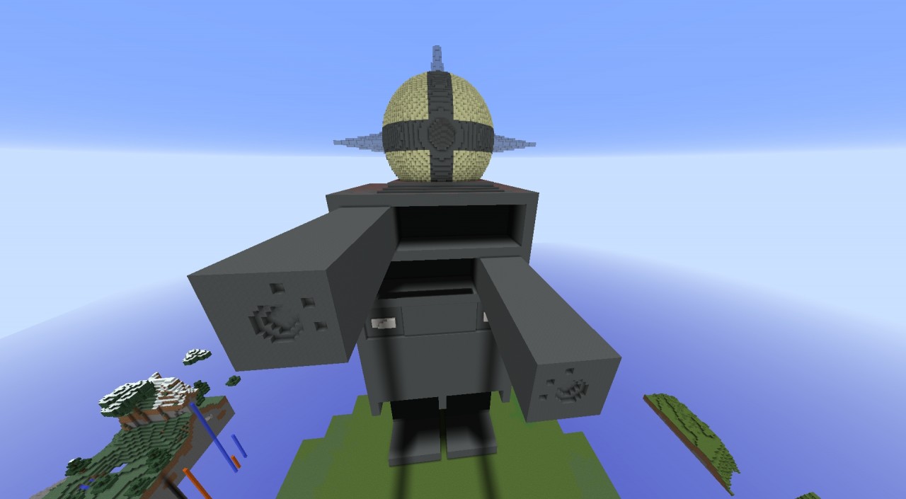 The Quarks 3D Model - WIP - Second Doctor - Patrick Troughton Minecraft Map