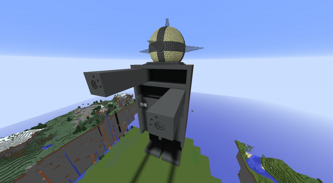 The Quarks 3D Model - WIP - Second Doctor - Patrick Troughton Minecraft Map