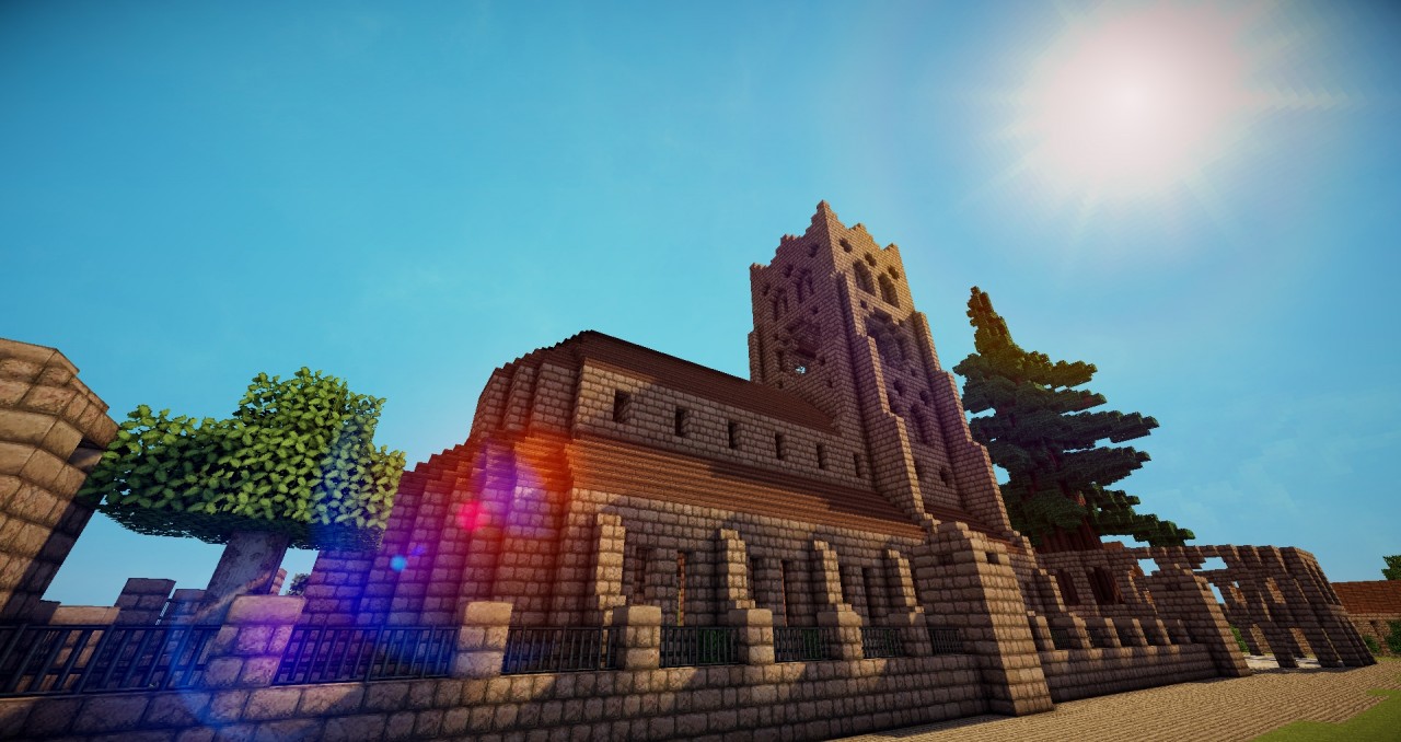 Grellandale Church - Medieval World Project Minecraft Map