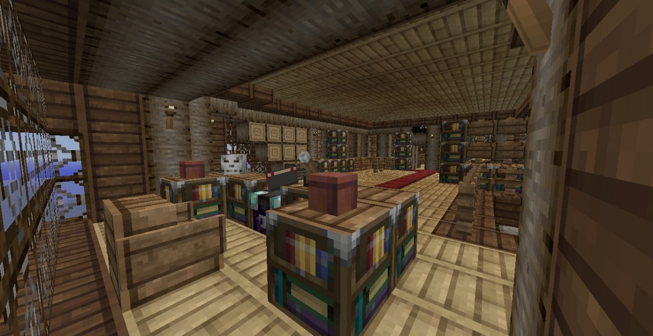Big Merchant Sail Ship Minecraft Map