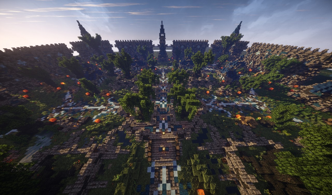 Kingdom Of The Gods Minecraft Map