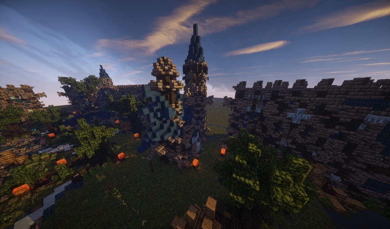 Kingdom Of The Gods Minecraft Map