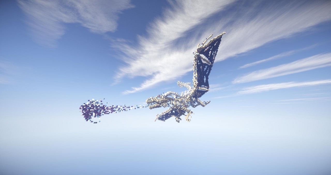 Ichi's Frost wyrm Minecraft Map