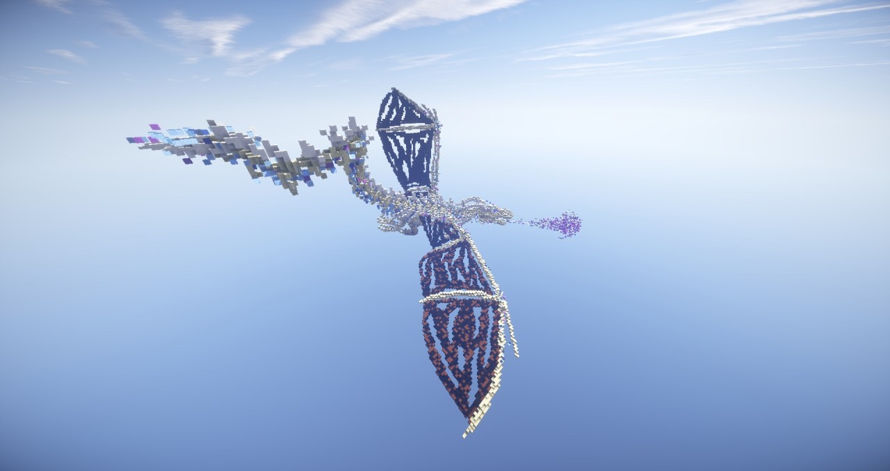 Ichi's Frost wyrm Minecraft Map