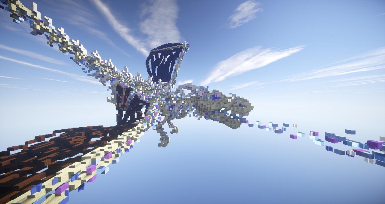 Ichi's Frost wyrm Minecraft Map