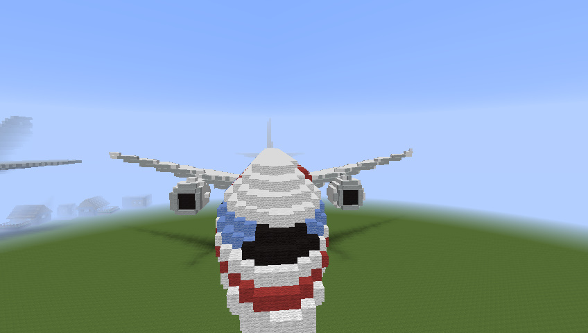 Boeing 787 Dreamliner (AmericanAirlines) Minecraft Map