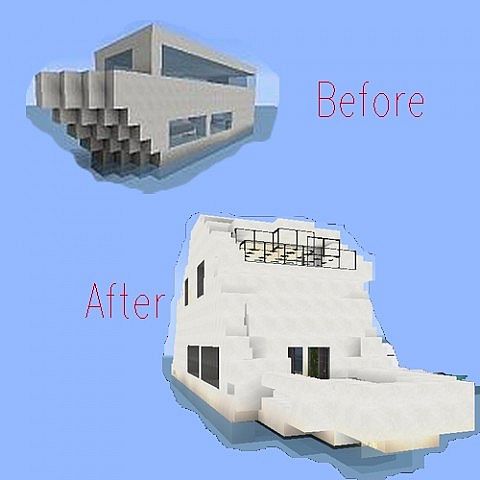 Modern ship Minecraft Map