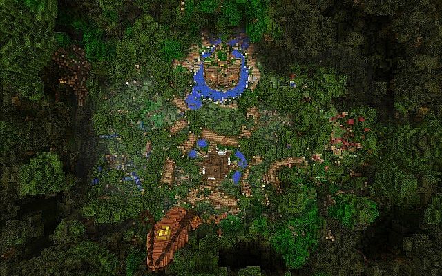 Among the Treetops Minecraft Map