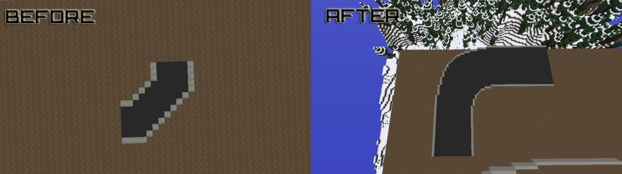 Tutorial - How To Do Better Curves In Minecraft! By : Khaled__Q8 ...