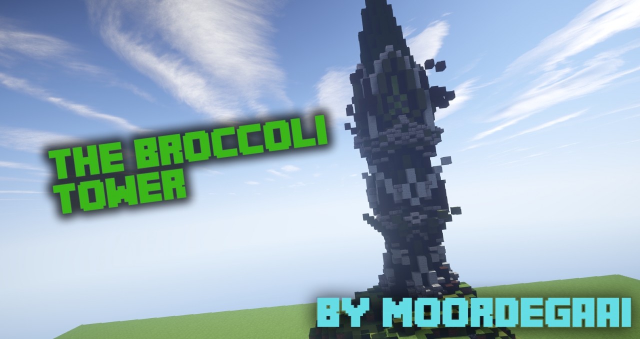 The Broccoli tower Minecraft Map