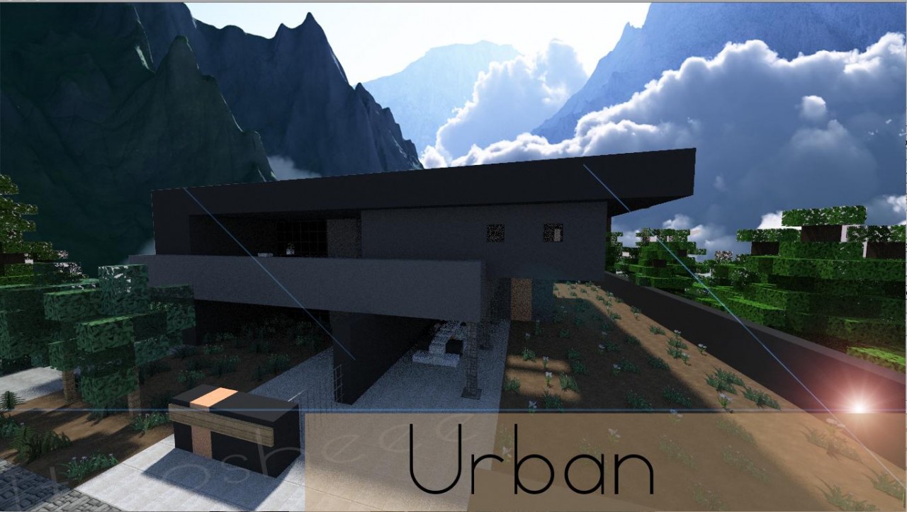 Urban | Contemporary House Minecraft Map