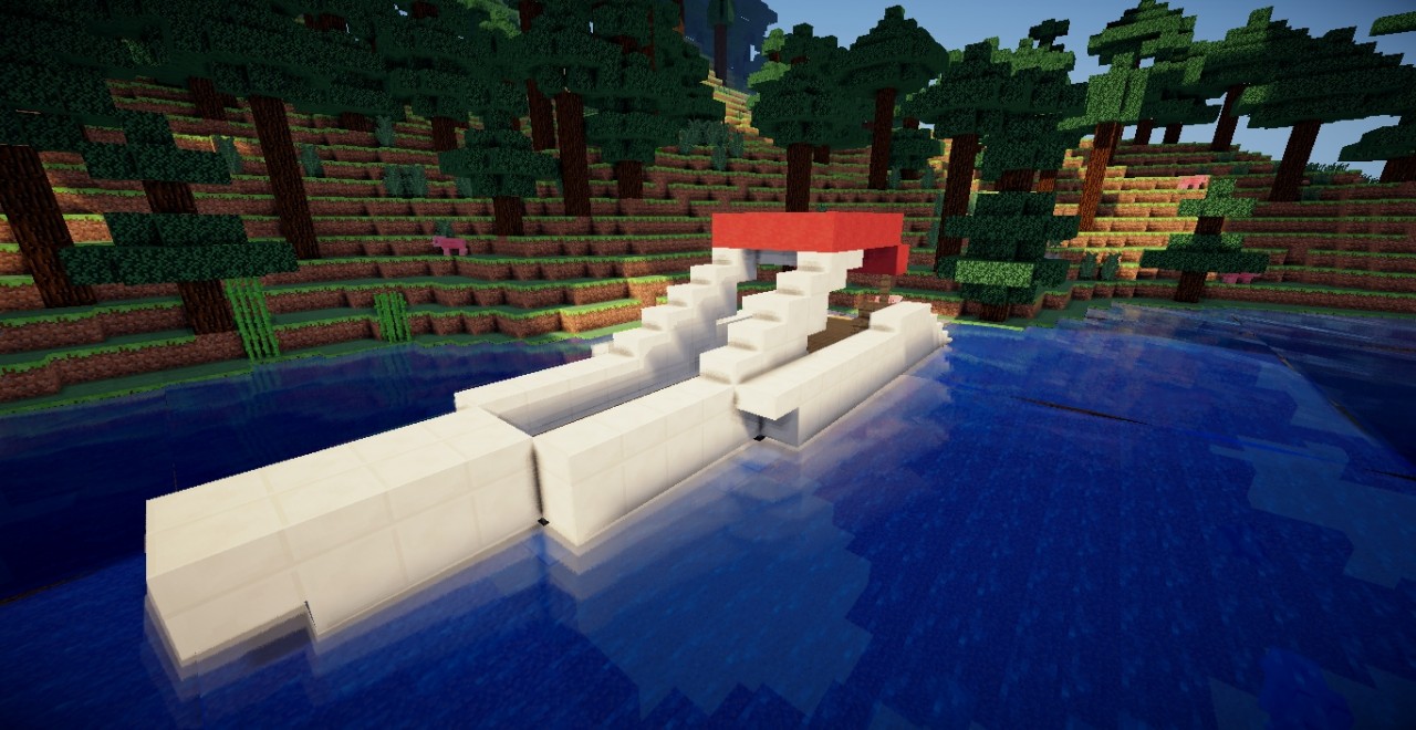 Simple Fishing Boat Minecraft Map
