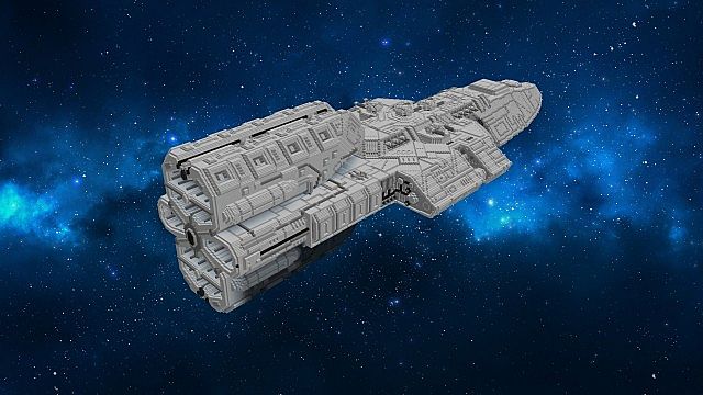 TTC: Guardian Class Light Cruiser Minecraft Map