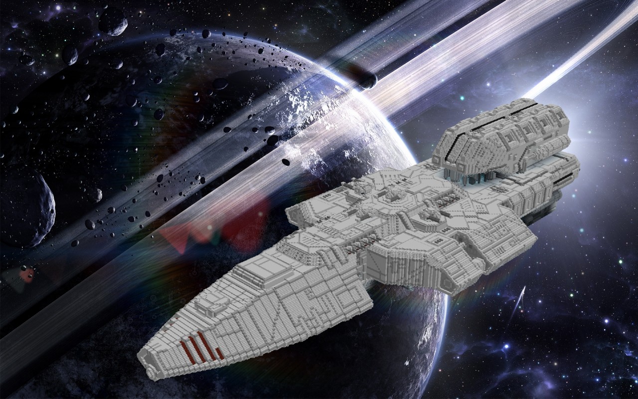 TTC: Guardian Class Light Cruiser Minecraft Map