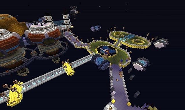 Maktar Nebula - Ratchet & Clank Minecraft Map