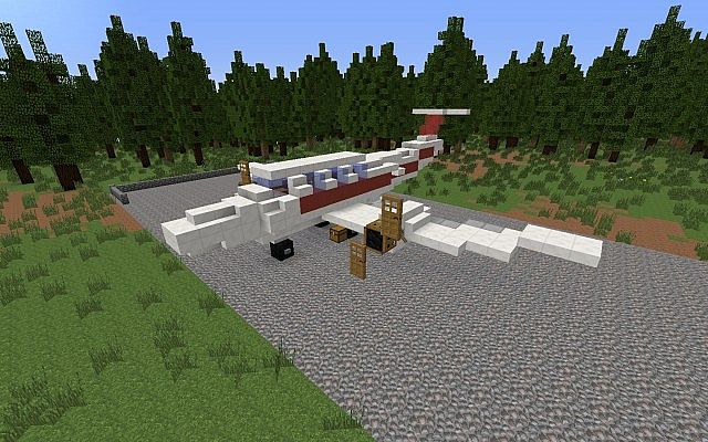 Plane Minecraft Map