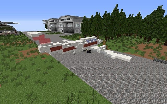 Plane Minecraft Map