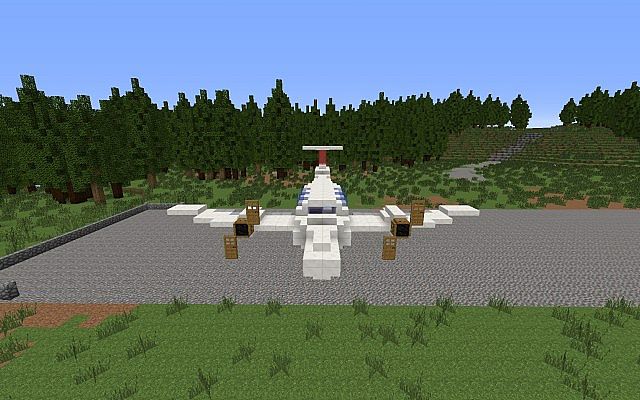 Plane Minecraft Map