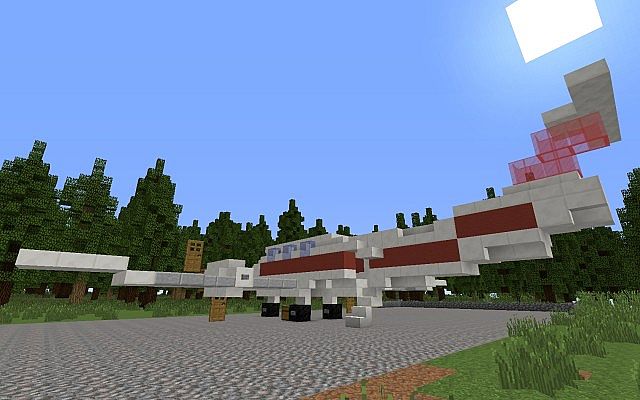Plane Minecraft Map