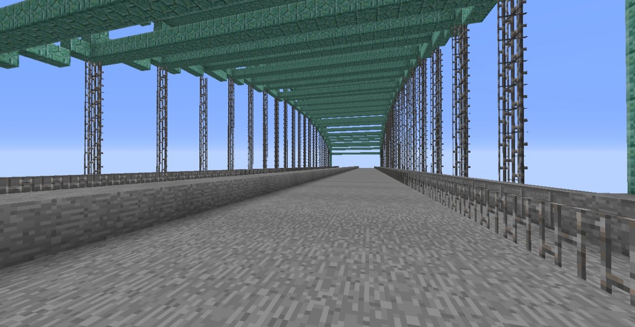 Through Arch Bridge Minecraft Map