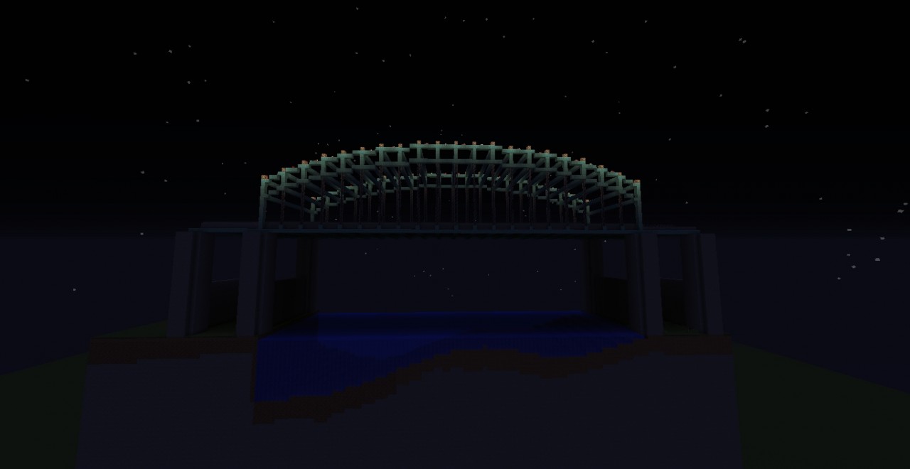 Through Arch Bridge Minecraft Map