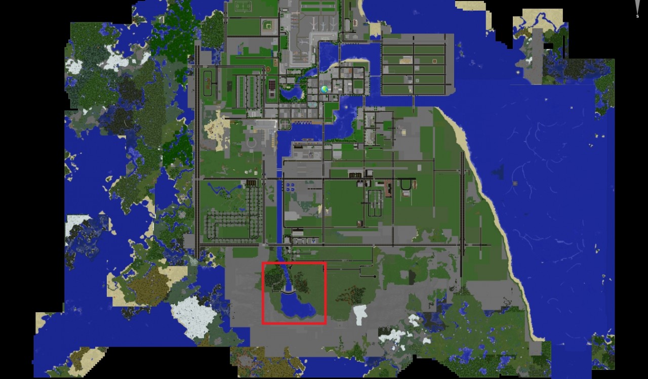 Red Mill Dam Minecraft Map