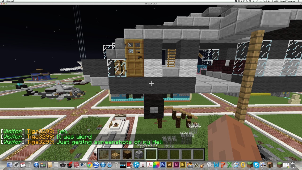 Army Helicopter Minecraft Map