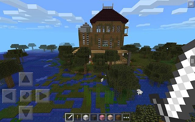creepy mansion Minecraft Map