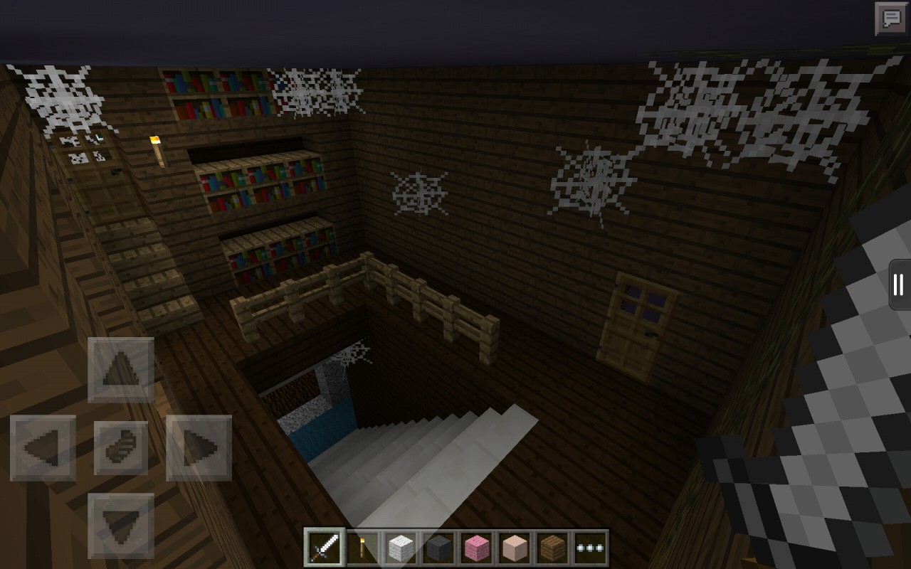 creepy mansion Minecraft Map