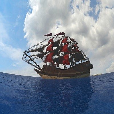 U.S.S Continental Drift Minecraft Map