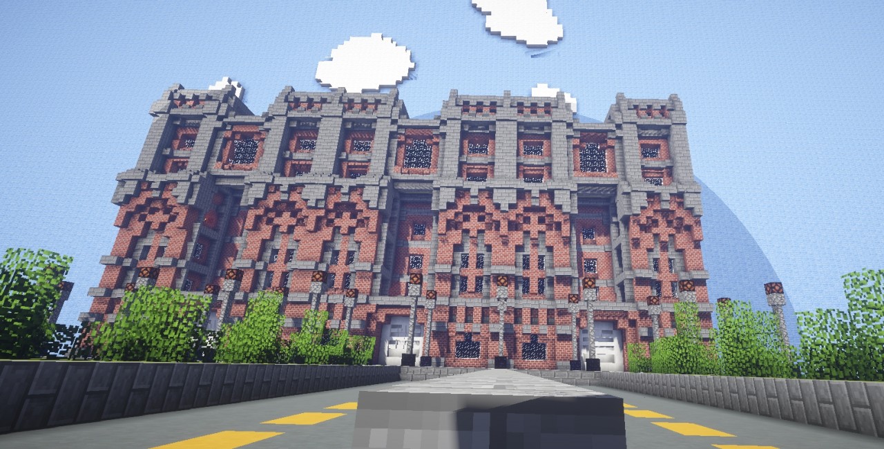 Captil - A Modern Sideways Building Minecraft Map