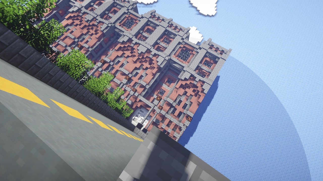 Captil - A Modern Sideways Building Minecraft Map