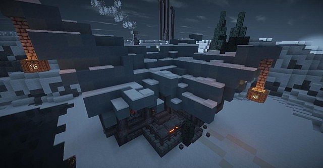 Ice village Minecraft Map