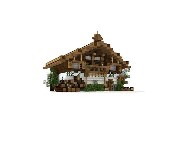Swiss Chalet Minecraft Project