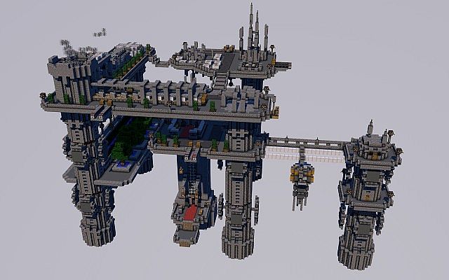 Empire - Technomancer Fortress Minecraft Map