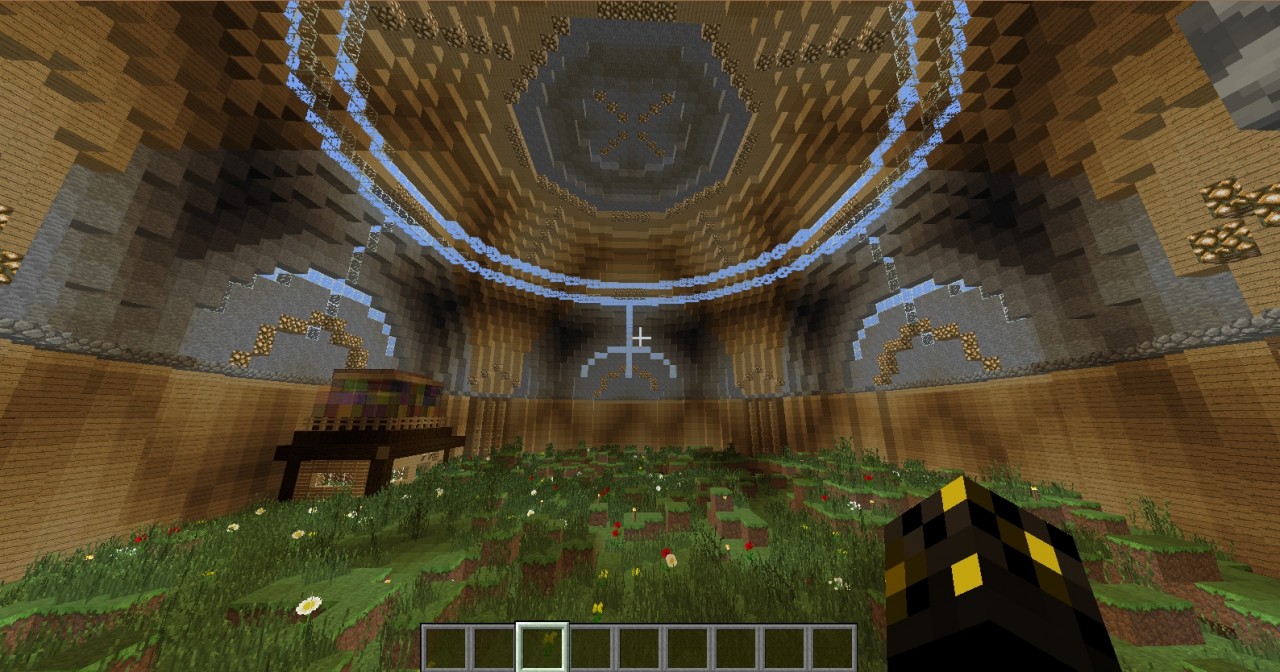 Treasure hunt arena Minecraft Map