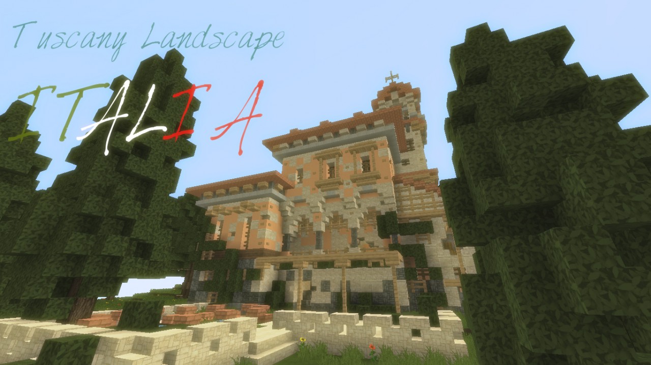 Tuscany, Italia. (Italia Series) Minecraft Map