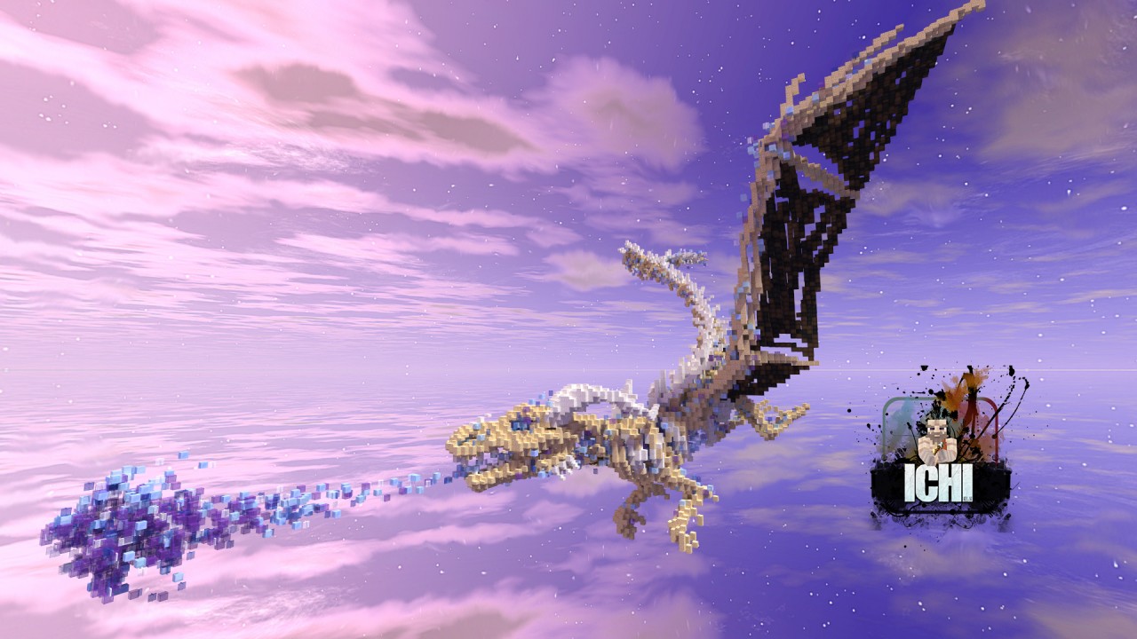 Ichi's Frost wyrm Minecraft Map