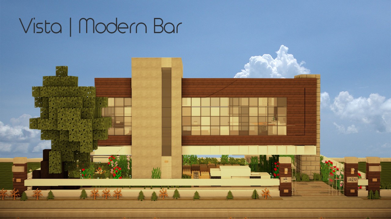 Vista | Modern Bar Minecraft Map
