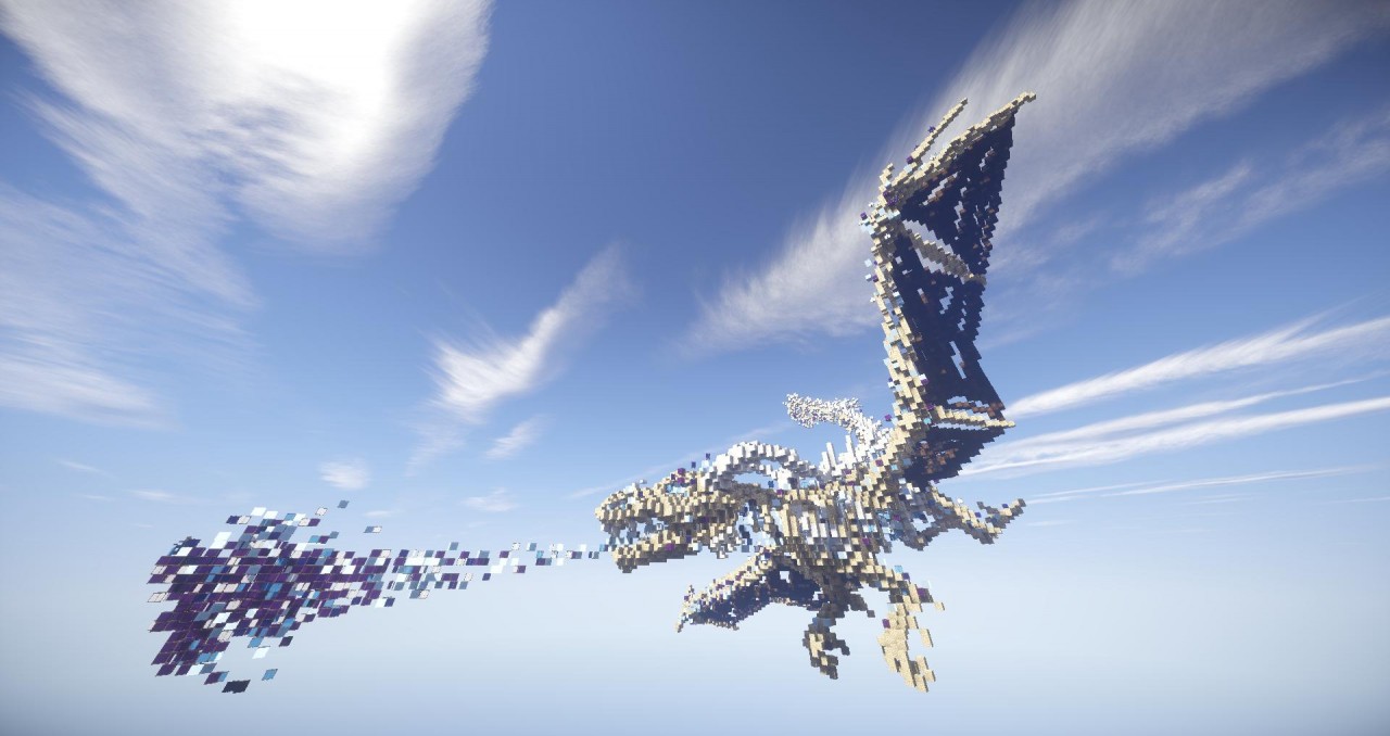 Ichi's Frost wyrm Minecraft Map